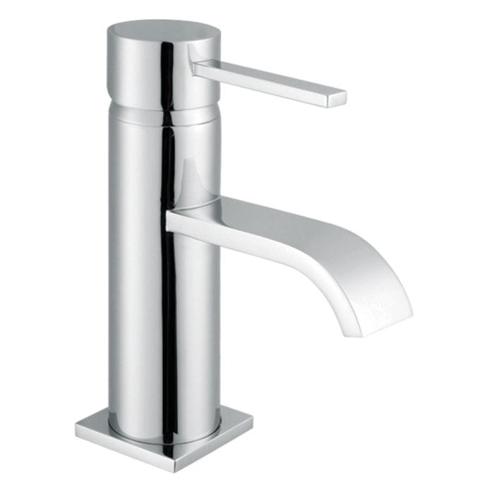 Cascade Redway Basin Mixer with Push Button Waste - Wave Bathrooms